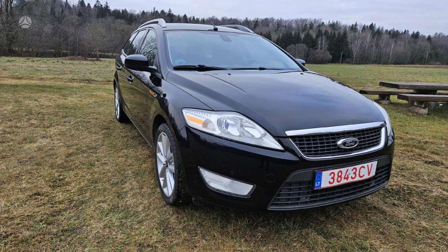 Black Ford Mondeo 2007 in Raseiniai, with an engine capacity of 2.00 L and mileage of 204 thousand km for 2550 €, photo 3 on AUTOMOTO.COM.LV