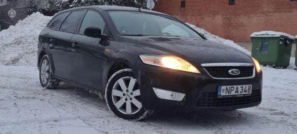 Melns Ford Mondeo 2007 Viļņa, ar dzinēja tilpumu 2.00 L un nobraukumu 324 tūkst. km par 1950 €, foto 1 vietnē AUTOMOTO.COM.LV