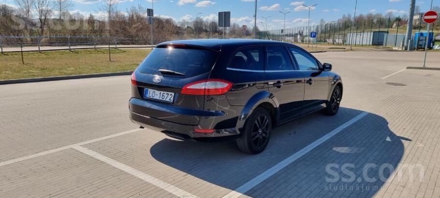 Black Ford Mondeo 2007 in Rezekne, with an engine capacity of 2.00 L and mileage of 302 thousand km for 2200 €, photo 5 on AUTOMOTO.COM.LV