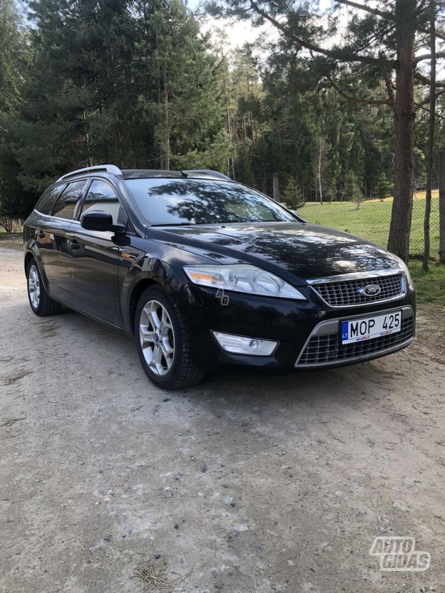 Black Ford Mondeo 2007 in Kelme, with an engine capacity of 2.00 L and mileage of 325 thousand km for 1900 €, photo 1 on AUTOMOTO.COM.LV