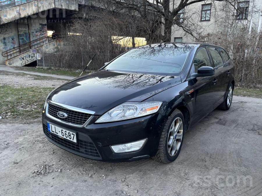 Black Ford Mondeo 2007 in Riga, with an engine capacity of 2.00 L and mileage of 478 thousand km for 900 €, photo 1 on AUTOMOTO.COM.LV