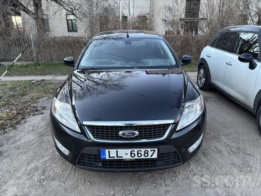 Black Ford Mondeo 2007 in Riga, with an engine capacity of 2.00 L and mileage of 478 thousand km for 900 €, photo 4 on AUTOMOTO.COM.LV
