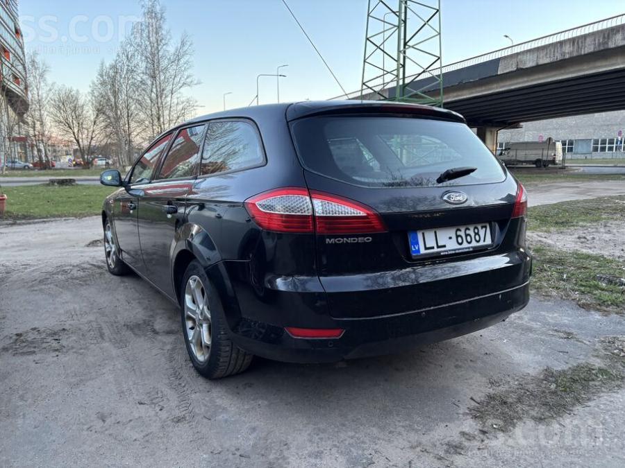 Black Ford Mondeo 2007 in Riga, with an engine capacity of 2.00 L and mileage of 478 thousand km for 900 €, photo 5 on AUTOMOTO.COM.LV