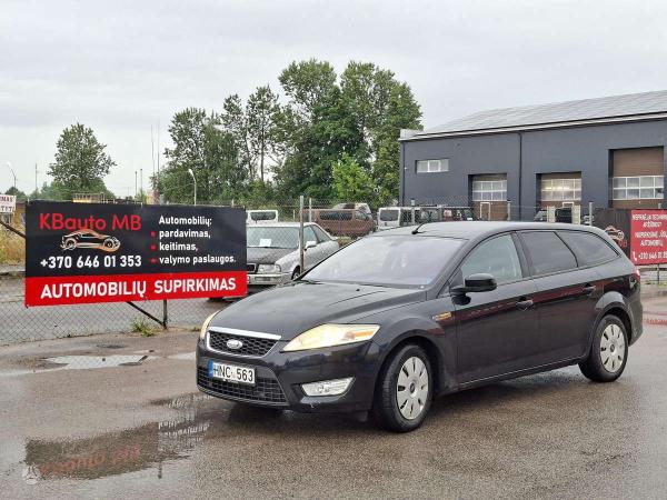Black Ford Mondeo 2007 in Plunge, with an engine capacity of 2.00 L and mileage of 352 thousand km for 1250 €, photo 1 on AUTOMOTO.COM.LV
