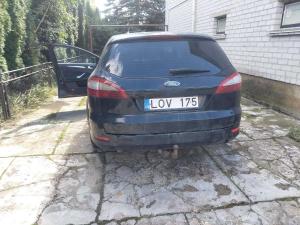 Black Ford Mondeo 2007 in Plunge, with an engine capacity of 2.00 L and mileage of 0 thousand km for 600 €, photo 4 on AUTOMOTO.COM.LV