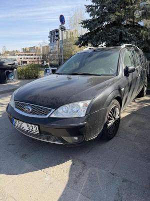 Melns Ford Mondeo 2007 Viļņa, ar dzinēja tilpumu 2.00 L un nobraukumu 400 tūkst. km par 300 €, foto  vietnē AUTOMOTO.COM.LV