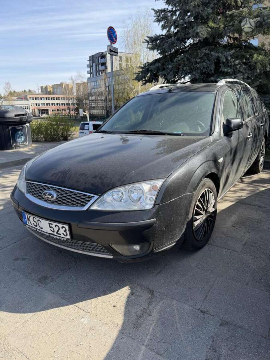Melns Ford Mondeo 2007 Viļņa, ar dzinēja tilpumu 2.00 L un nobraukumu 400 tūkst. km par 300 €, foto 1 vietnē AUTOMOTO.COM.LV