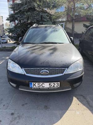 Melns Ford Mondeo 2007 Viļņa, ar dzinēja tilpumu 2.00 L un nobraukumu 400 tūkst. km par 300 €, foto 3 vietnē AUTOMOTO.COM.LV