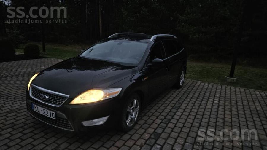Black Ford Mondeo 2008 in Riga, with an engine capacity of 1.80 L and mileage of 305 thousand km for 2000 €, photo 1 on AUTOMOTO.COM.LV
