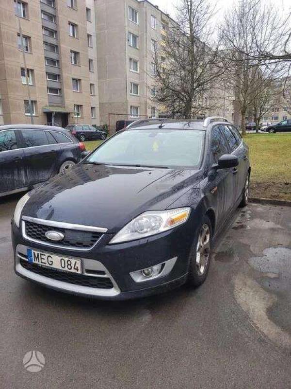 Melns Ford Mondeo 2008 Klaipėda, ar dzinēja tilpumu 2.18 L un nobraukumu 282 tūkst. km par 1450 €, foto 1 vietnē AUTOMOTO.COM.LV