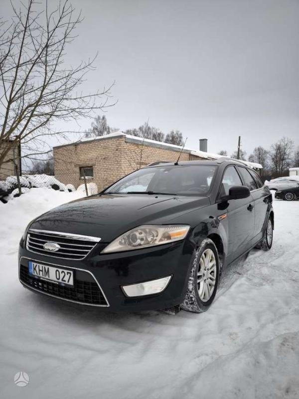 Black Ford Mondeo 2008 in Panevezys, with an engine capacity of 2.00 L and mileage of 500 thousand km for 1500 €, photo 1 on AUTOMOTO.COM.LV