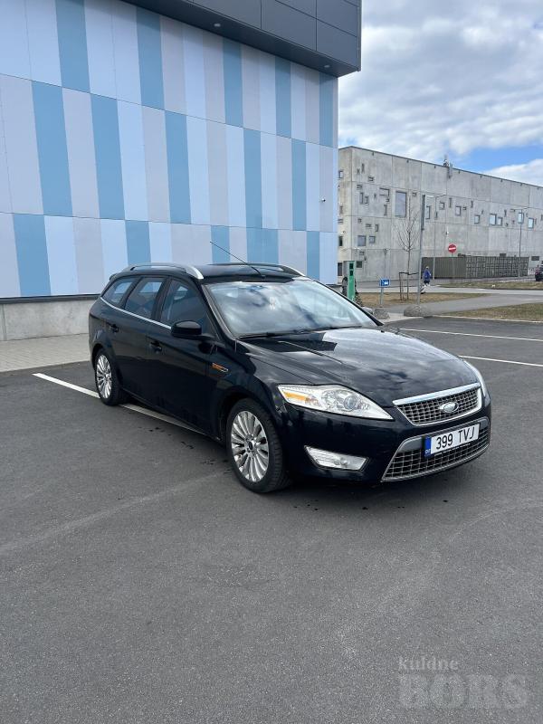 Black Ford Mondeo 2008 in Tallinn, with an engine capacity of 2.00 L and mileage of 340 thousand km for 2099 €, photo 1 on AUTOMOTO.COM.LV