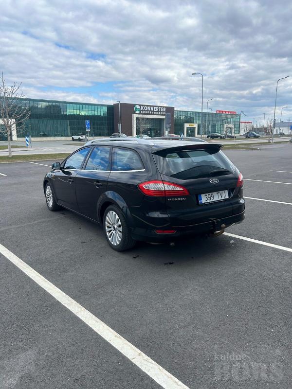 Black Ford Mondeo 2008 in Tallinn, with an engine capacity of 2.00 L and mileage of 340 thousand km for 2099 €, photo 3 on AUTOMOTO.COM.LV