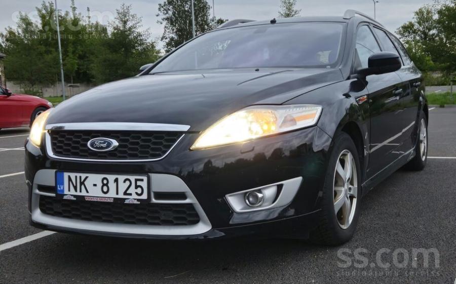 Black Ford Mondeo 2008 in Jelgava, with an engine capacity of 2.20 L and mileage of 263 thousand km for 3500 €, photo 1 on AUTOMOTO.COM.LV