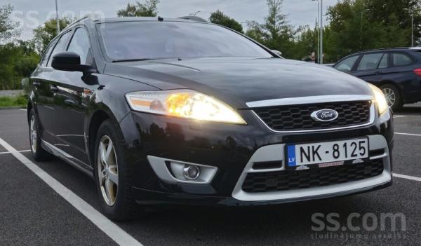 Black Ford Mondeo 2008 in Jelgava, with an engine capacity of 2.20 L and mileage of 263 thousand km for 3500 €, photo 2 on AUTOMOTO.COM.LV