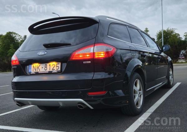 Black Ford Mondeo 2008 in Jelgava, with an engine capacity of 2.20 L and mileage of 263 thousand km for 3500 €, photo 3 on AUTOMOTO.COM.LV