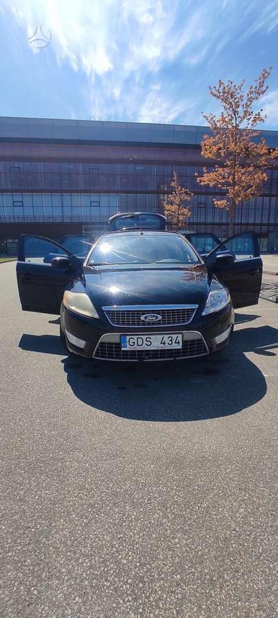 Melns Ford Mondeo 2008 Klaipėda, ar dzinēja tilpumu 1.75 L un nobraukumu 324 tūkst. km par 2550 €, foto 1 vietnē AUTOMOTO.COM.LV