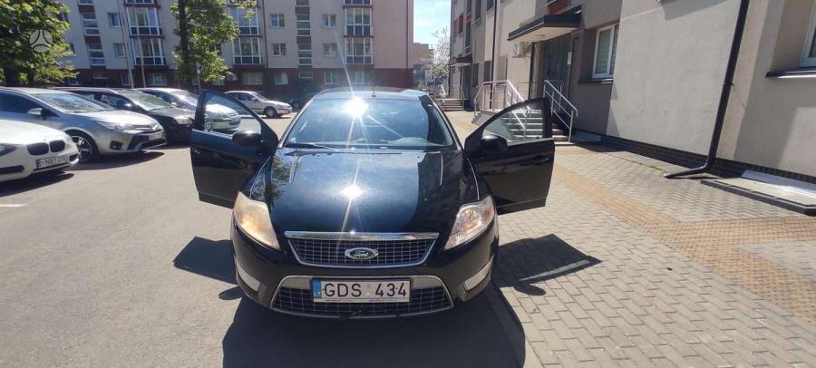 Melns Ford Mondeo 2008 Klaipėda, ar dzinēja tilpumu 1.75 L un nobraukumu 324 tūkst. km par 2550 €, foto 27 vietnē AUTOMOTO.COM.LV