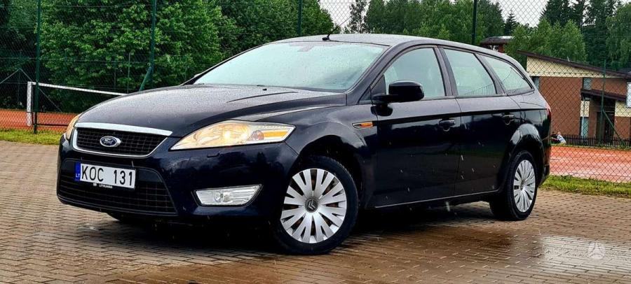 Black Ford Mondeo 2008 in Vilnius, with an engine capacity of 2.00 L and mileage of 327 thousand km for 1900 €, photo 3 on AUTOMOTO.COM.LV