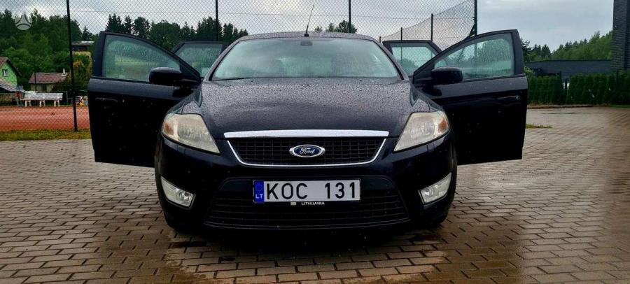 Black Ford Mondeo 2008 in Vilnius, with an engine capacity of 2.00 L and mileage of 327 thousand km for 1900 €, photo 17 on AUTOMOTO.COM.LV