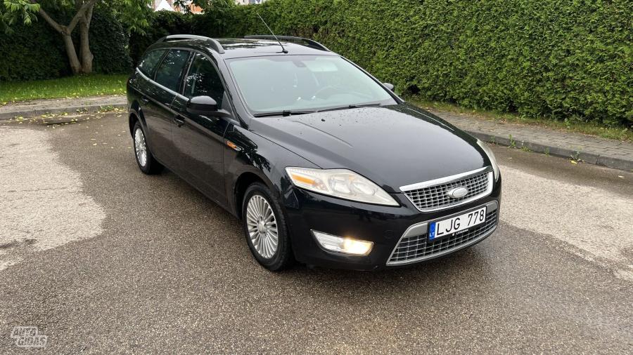 Black Ford Mondeo 2008 in Kaunas, with an engine capacity of 2.00 L and mileage of 330 thousand km for 2050 €, photo 4 on AUTOMOTO.COM.LV