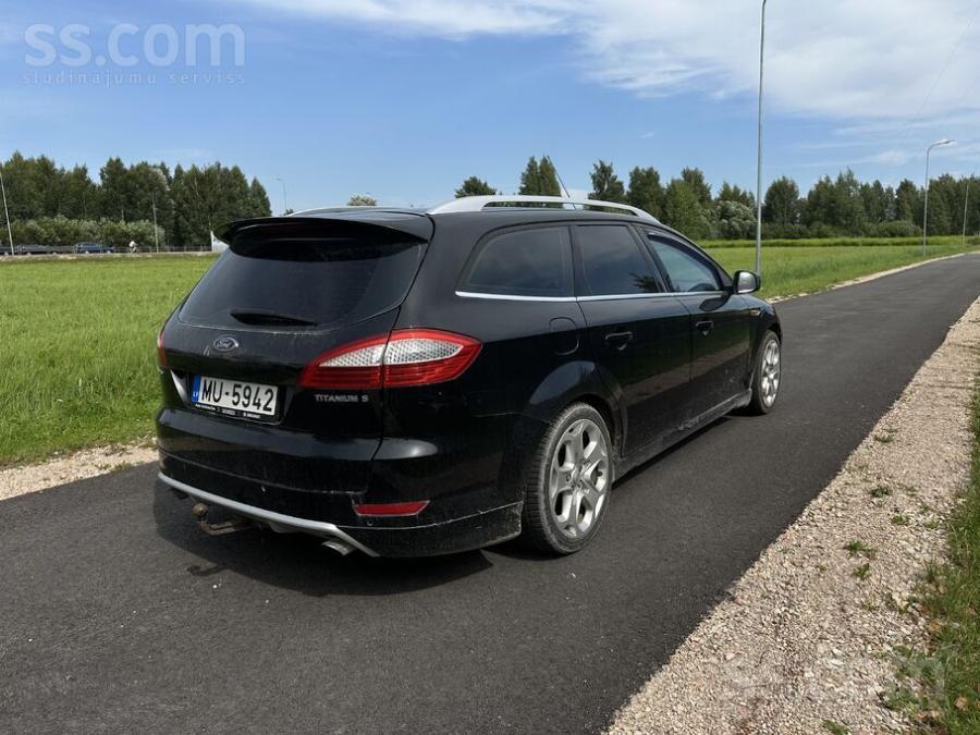 Black Ford Mondeo 2008 in Jelgava, with an engine capacity of 2.20 L and mileage of 0 thousand km for 850 €, photo 4 on AUTOMOTO.COM.LV