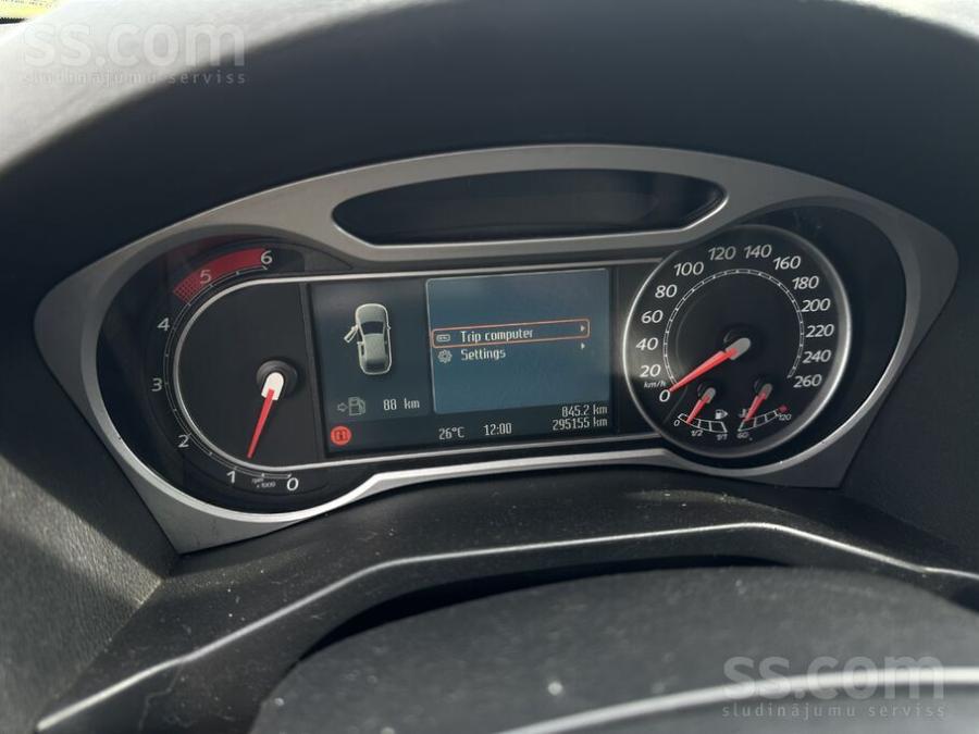 Black Ford Mondeo 2008 in Jelgava, with an engine capacity of 2.20 L and mileage of 0 thousand km for 850 €, photo 10 on AUTOMOTO.COM.LV