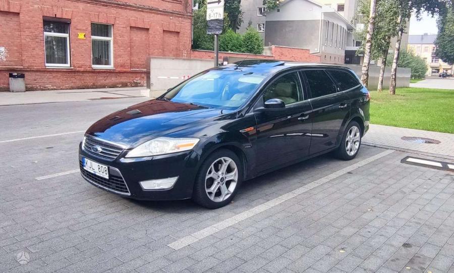 Black Ford Mondeo 2008 in Panevezys, with an engine capacity of 1.75 L and mileage of 290 thousand km for 2400 €, photo 28 on AUTOMOTO.COM.LV
