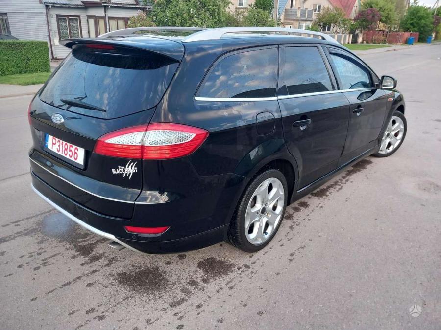 Black Ford Mondeo 2008 in Alytus, with an engine capacity of 2.18 L and mileage of 208 thousand km for 3999 €, photo 5 on AUTOMOTO.COM.LV