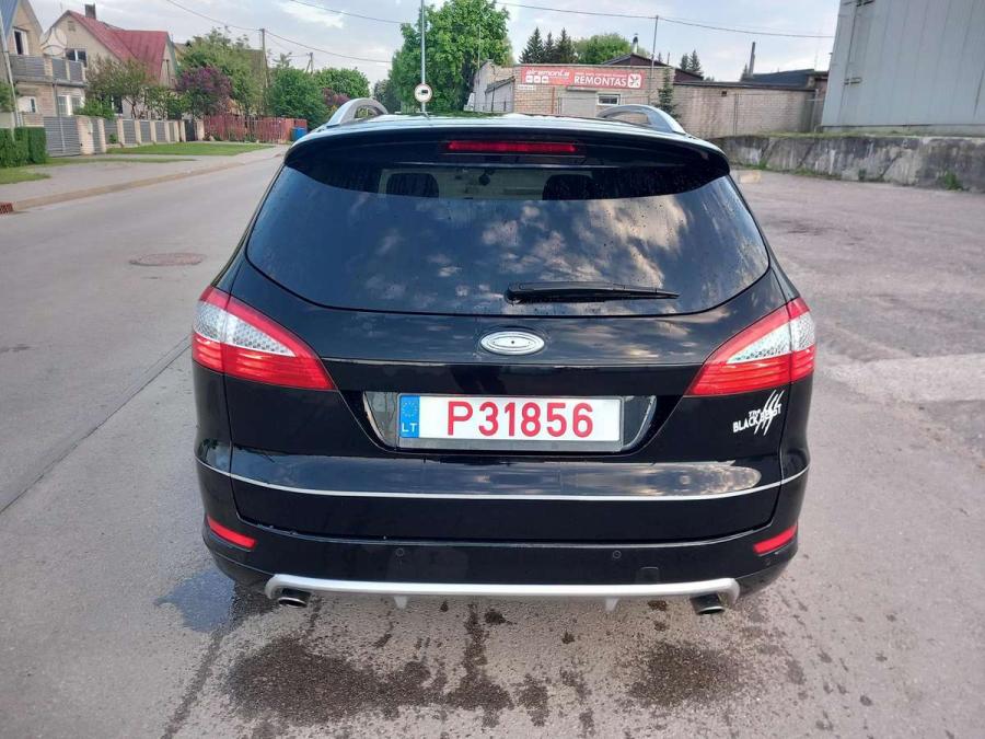 Black Ford Mondeo 2008 in Alytus, with an engine capacity of 2.18 L and mileage of 208 thousand km for 3999 €, photo 6 on AUTOMOTO.COM.LV