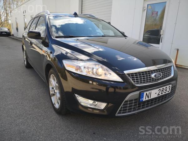 Black Ford Mondeo 2009 in Riga, with an engine capacity of 2.00 L and mileage of 0 thousand km for 2590 €, photo 3 on AUTOMOTO.COM.LV