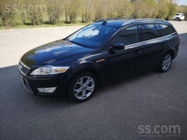 Black Ford Mondeo 2009 in Riga, with an engine capacity of 2.00 L and mileage of 0 thousand km for 2590 €, photo 7 on AUTOMOTO.COM.LV