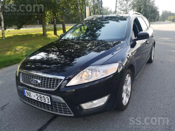 Black Ford Mondeo 2009 in Riga, with an engine capacity of 2.00 L and mileage of 0 thousand km for 2590 €, photo 1 on AUTOMOTO.COM.LV