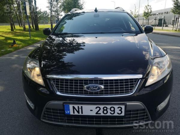 Black Ford Mondeo 2009 in Riga, with an engine capacity of 2.00 L and mileage of 0 thousand km for 2590 €, photo 2 on AUTOMOTO.COM.LV