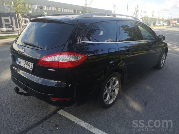 Black Ford Mondeo 2009 in Riga, with an engine capacity of 2.00 L and mileage of 0 thousand km for 2590 €, photo 4 on AUTOMOTO.COM.LV