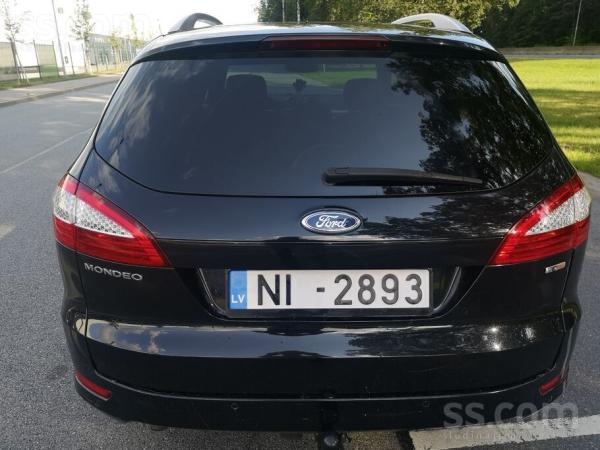 Black Ford Mondeo 2009 in Riga, with an engine capacity of 2.00 L and mileage of 0 thousand km for 2590 €, photo 5 on AUTOMOTO.COM.LV