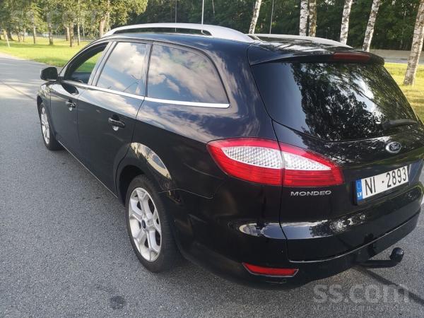 Black Ford Mondeo 2009 in Riga, with an engine capacity of 2.00 L and mileage of 0 thousand km for 2590 €, photo 6 on AUTOMOTO.COM.LV