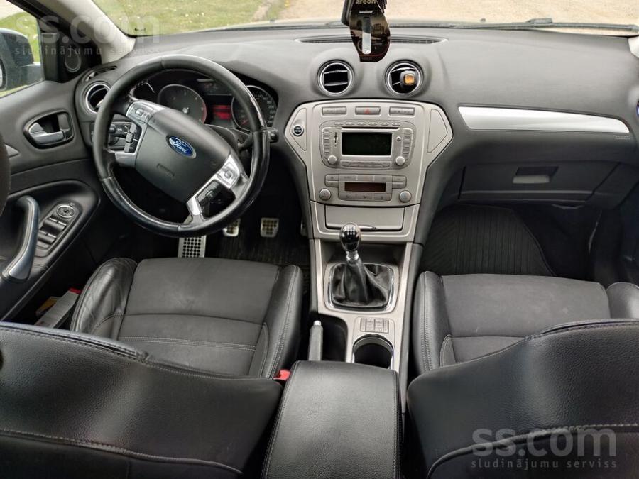 Melns Ford Mondeo 2009 Tukums, ar dzinēja tilpumu 2.00 L un nobraukumu 0 tūkst. km par 1200 €, foto 6 vietnē AUTOMOTO.COM.LV