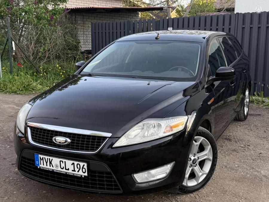 Black Ford Mondeo 2009 in Kaunas, with an engine capacity of 2.00 L and mileage of 260 thousand km for 2100 €, photo 12 on AUTOMOTO.COM.LV