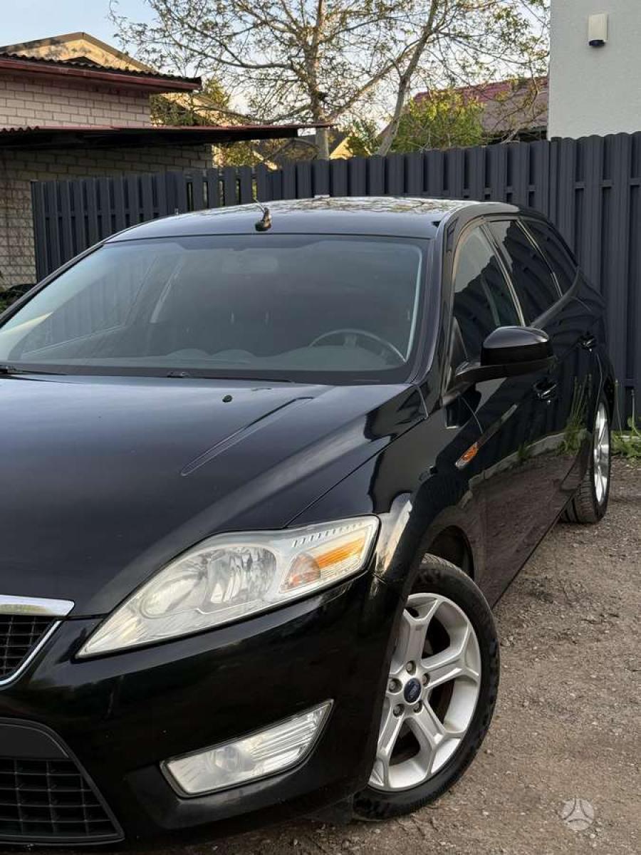 Black Ford Mondeo 2009 in Kaunas, with an engine capacity of 2.00 L and mileage of 260 thousand km for 2100 €, photo 13 on AUTOMOTO.COM.LV