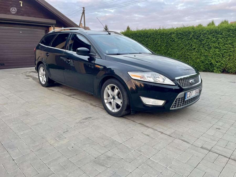 Black Ford Mondeo 2009 in Vilnius, with an engine capacity of 1.75 L and mileage of 290 thousand km for 2000 €, photo 4 on AUTOMOTO.COM.LV