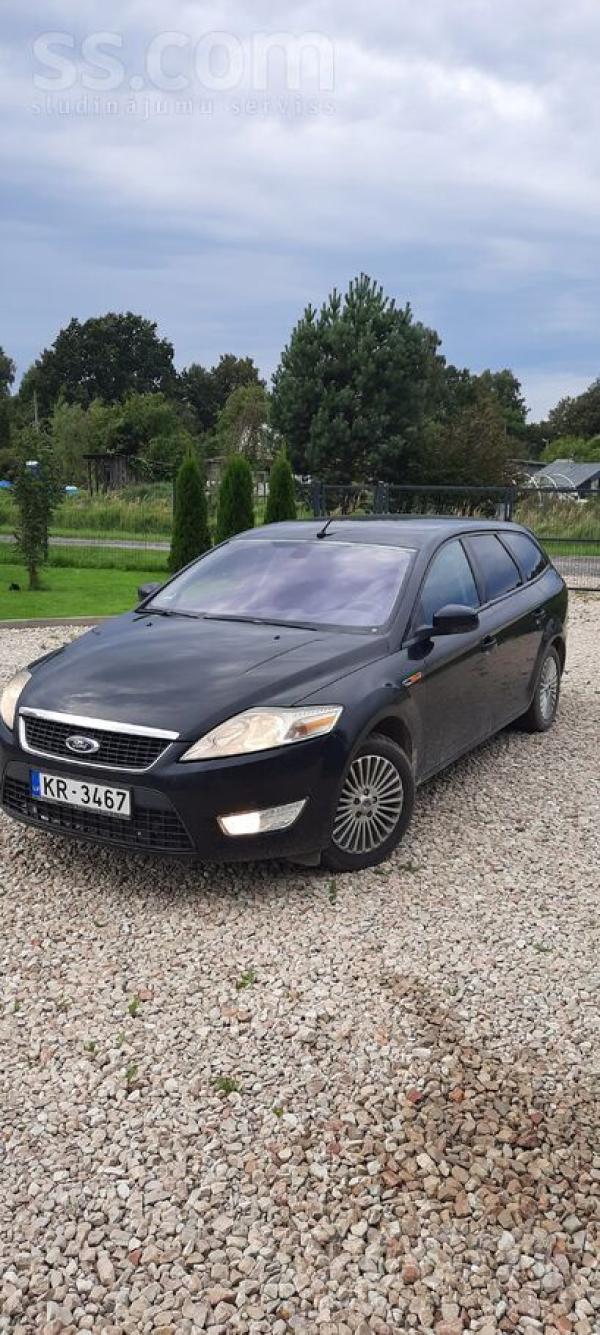 Black Ford Mondeo 2009 in Jelgava, with an engine capacity of 1.80 L and mileage of 444 thousand km for 400 €, photo 1 on AUTOMOTO.COM.LV