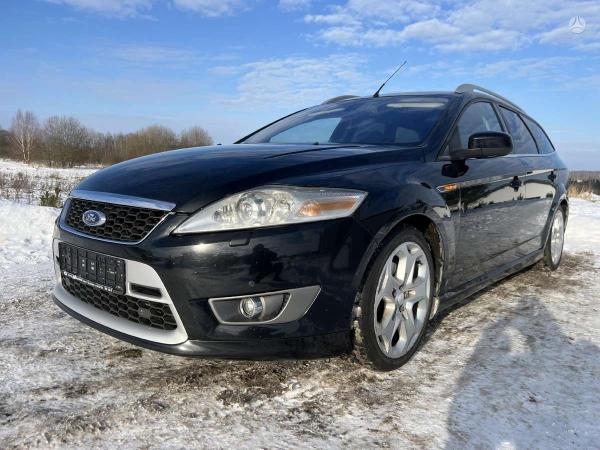 Black Ford Mondeo 2010 in Alytus, with an engine capacity of 2.18 L and mileage of 286 thousand km for 3350 €, photo 6 on AUTOMOTO.COM.LV