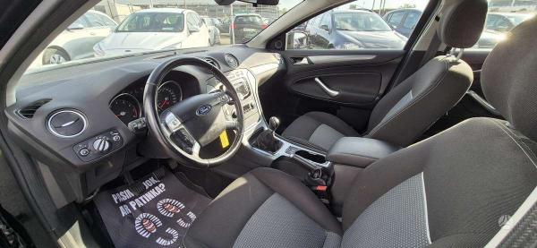 Melns Ford Mondeo 2010 Kauņa, ar dzinēja tilpumu 1.60 L un nobraukumu 200 tūkst. km par 2999 €, foto 7 vietnē AUTOMOTO.COM.LV