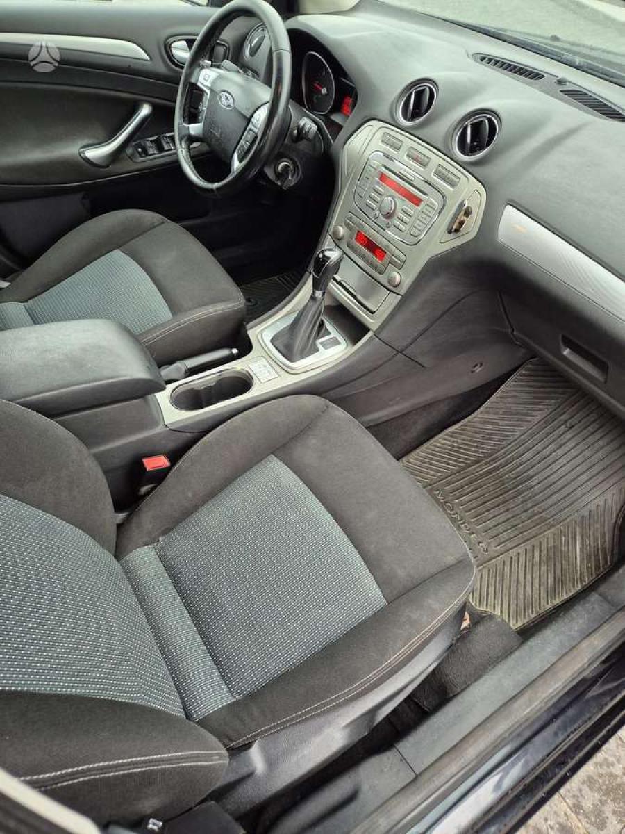Black Ford Mondeo 2010 in Klaipeda, with an engine capacity of 2.00 L and mileage of 334 thousand km for 1900 €, photo 7 on AUTOMOTO.COM.LV