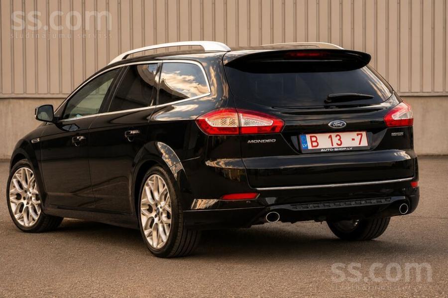 Black Ford Mondeo 2011 in Tukums, with an engine capacity of 2.20 L and mileage of 233 thousand km for 5700 €, photo 5 on AUTOMOTO.COM.LV