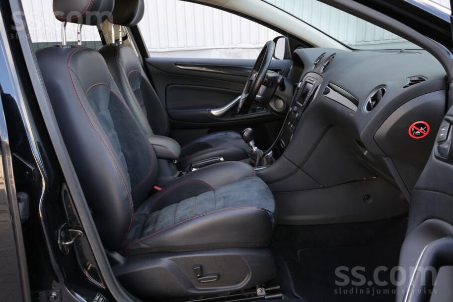 Black Ford Mondeo 2011 in Tukums, with an engine capacity of 2.20 L and mileage of 233 thousand km for 5700 €, photo 7 on AUTOMOTO.COM.LV