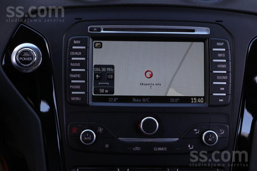 Black Ford Mondeo 2011 in Tukums, with an engine capacity of 2.20 L and mileage of 233 thousand km for 5700 €, photo 14 on AUTOMOTO.COM.LV