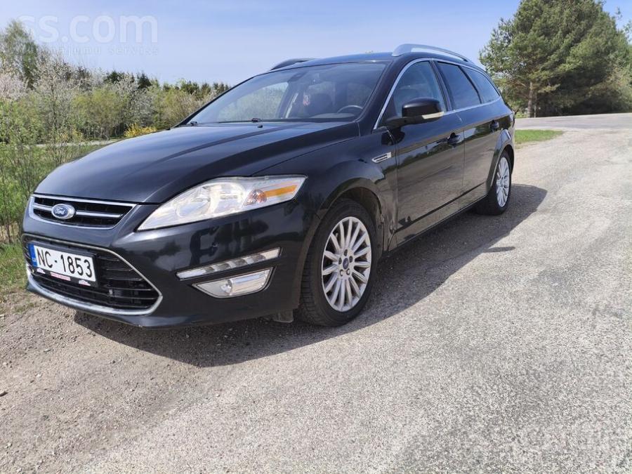 Black Ford Mondeo 2011 in Tukums, with an engine capacity of 1.60 L and mileage of 418 thousand km for 3900 €, photo 3 on AUTOMOTO.COM.LV