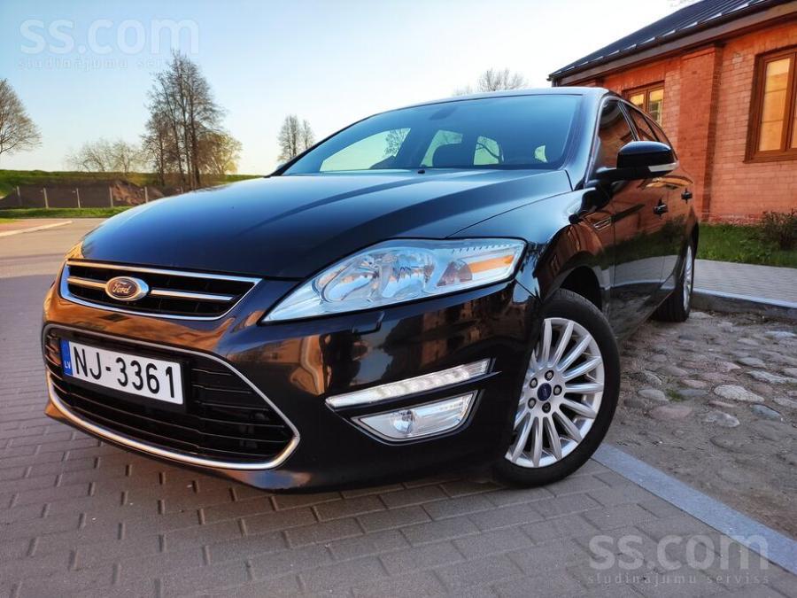 Black Ford Mondeo 2012 in Daugavpils, with an engine capacity of 2.00 L and mileage of 335 thousand km for 4500 €, photo 1 on AUTOMOTO.COM.LV
